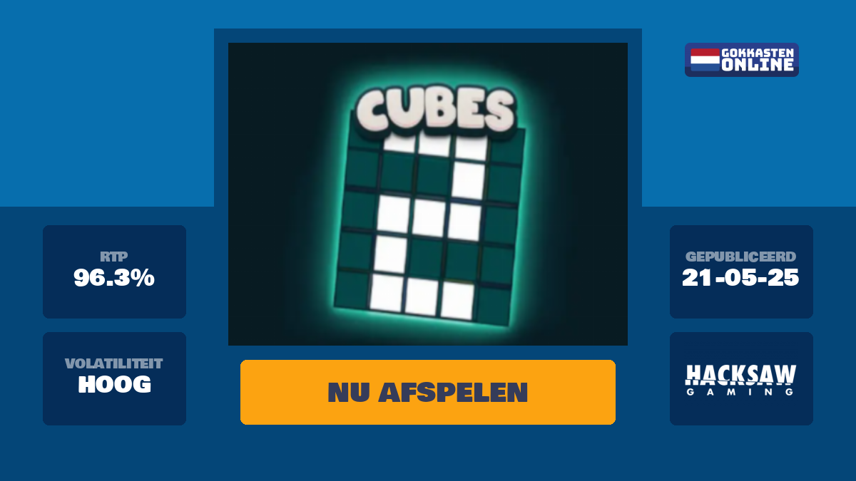 Cubes 2 - Speel deze gokkast gratis online