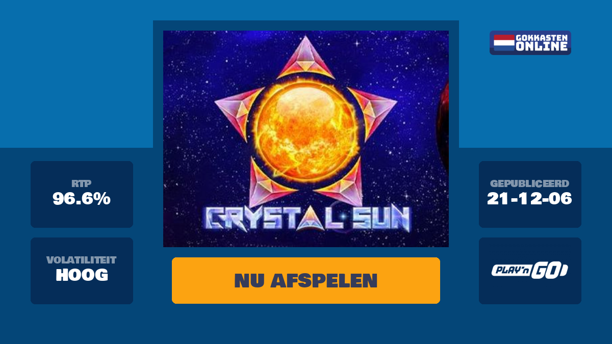 Crystal Sun - Speel deze gokkast gratis online