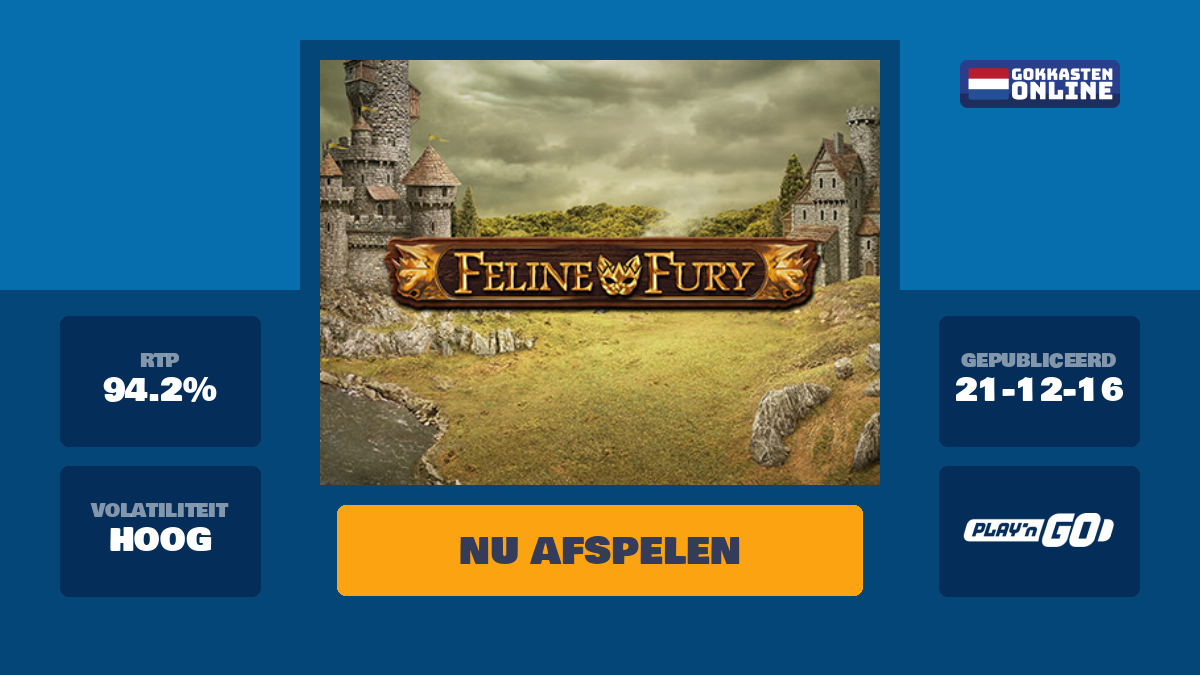 Feline Fury - Speel deze gokkast gratis online
