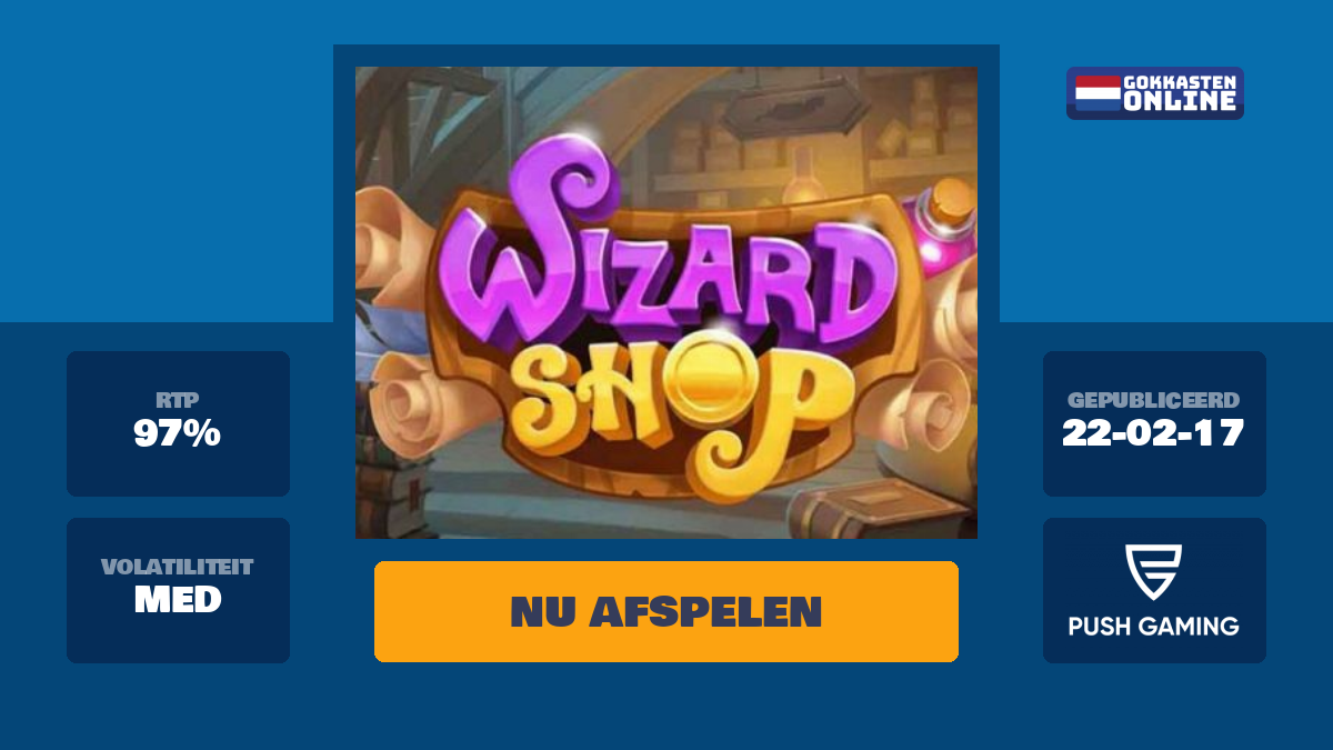 Wizard Shop - Speel deze gokkast gratis online