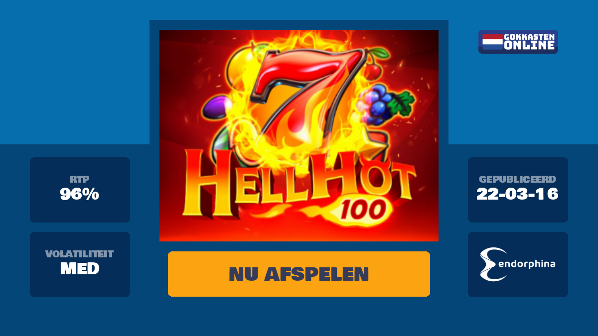 Hell Hot 100 - Speel deze gokkast gratis online