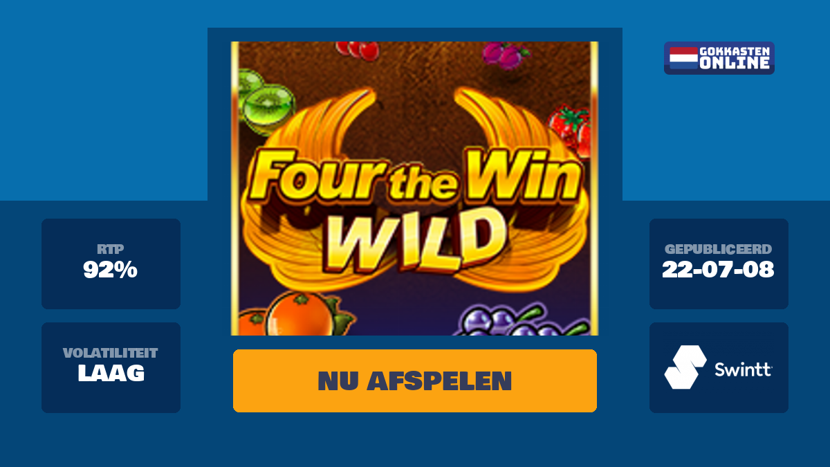 Four the Win Wild - Speel deze gokkast gratis online