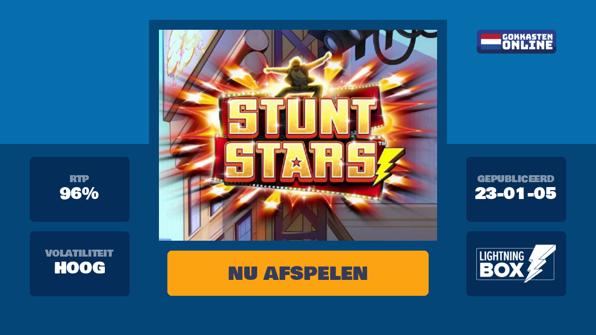 Stunt Stars - Speel deze gokkast gratis online