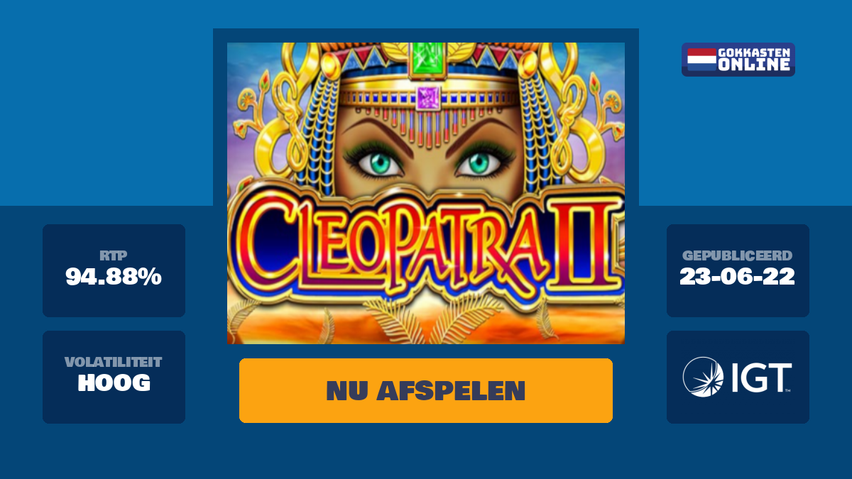 Cleopatra II - gokkastenonline.com