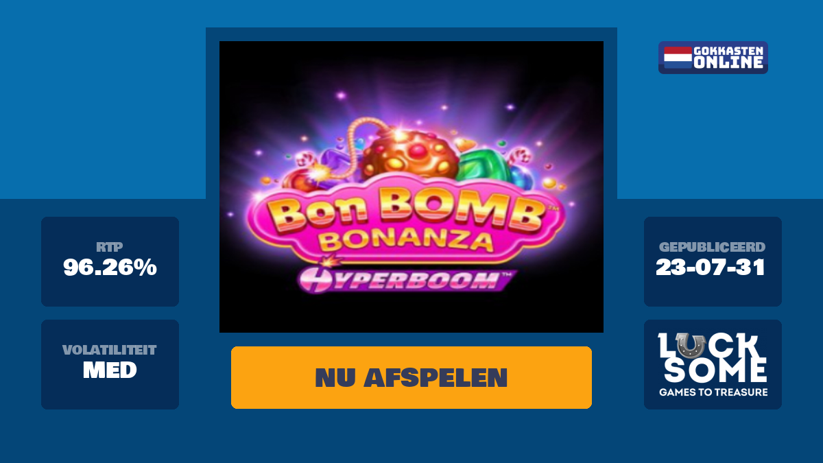 Bon Bomb Bonanza Hyperboom - gokkastenonline.com