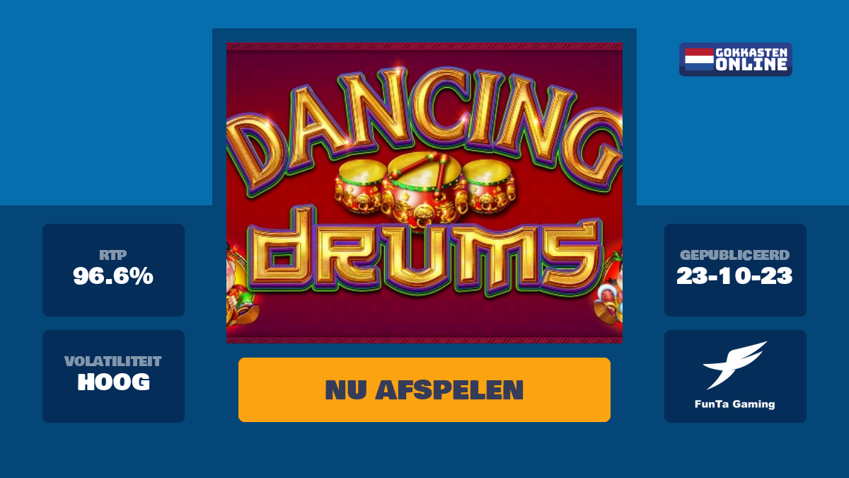 Dancing Drums - gokkastenonline.com