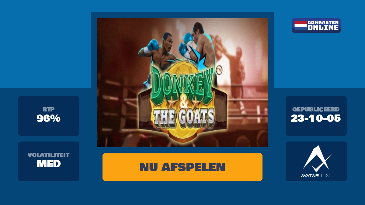 DonKey & the GOATS Slot Review & Gratis Demo