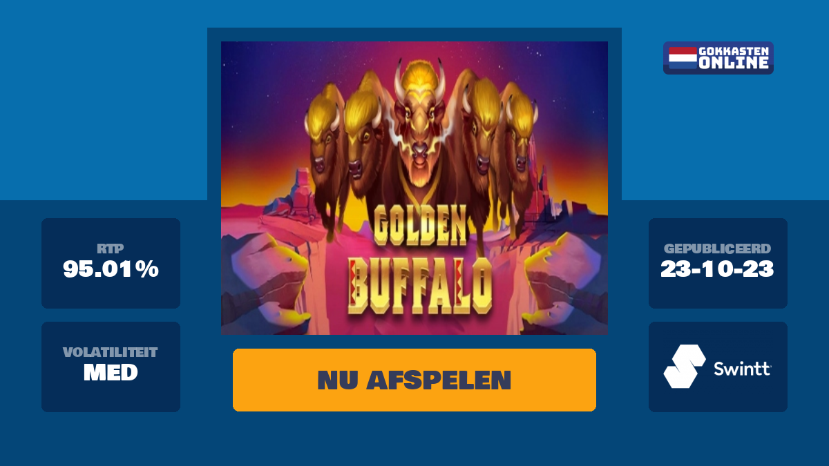 Golden buffalo - gokkastenonline.com