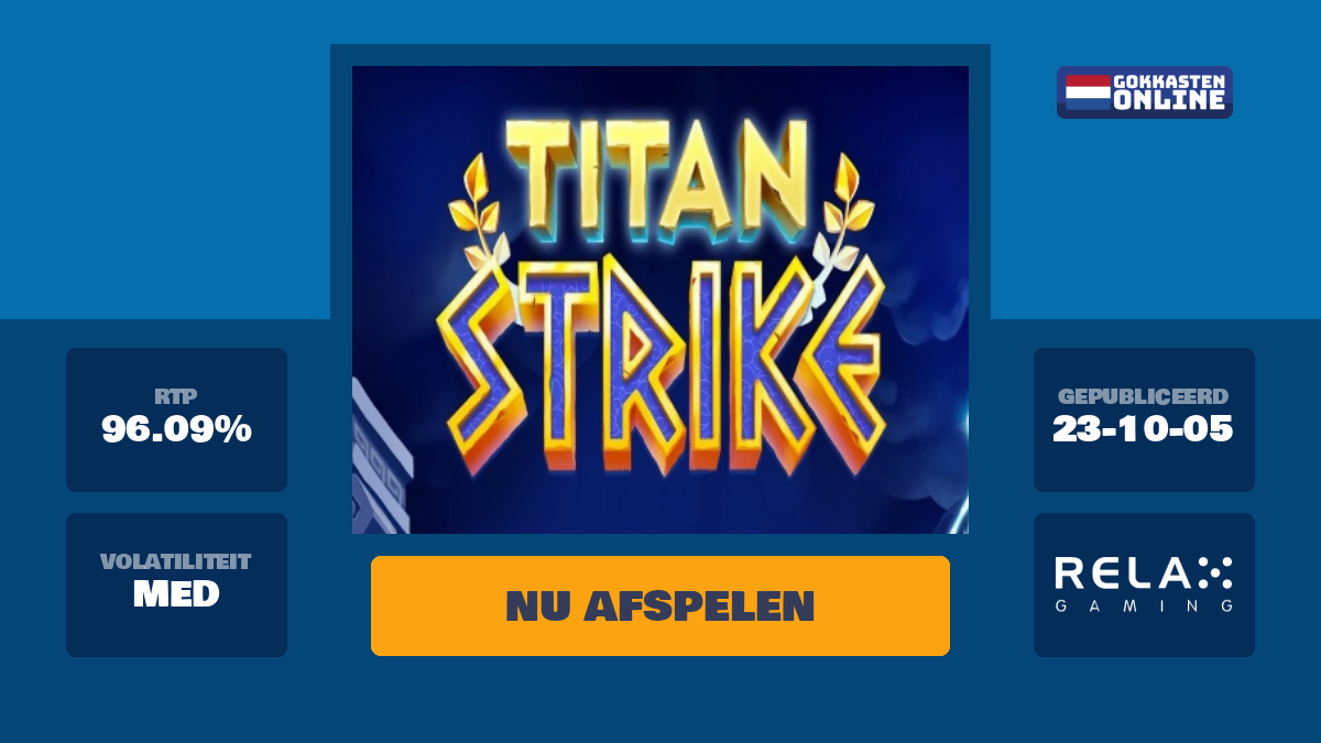 Titan Strike Slot Review & Gratis Demo