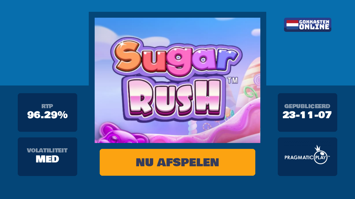 Sugar Rush - gokkastenonline.com