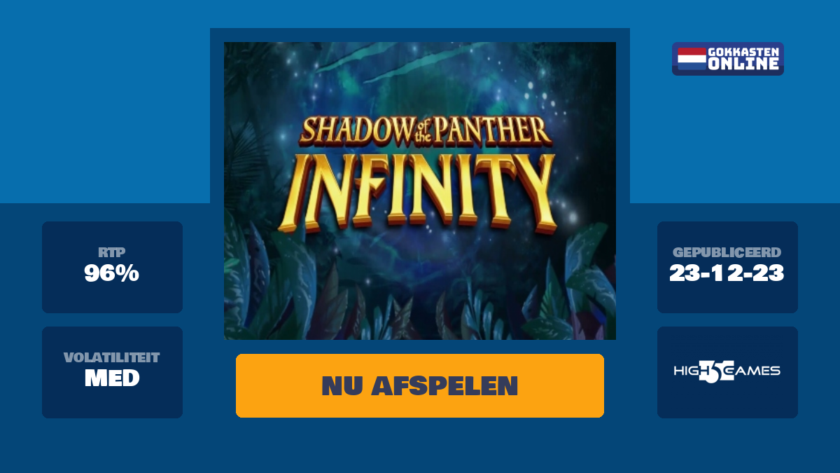 Shadow of the Panther Infinity Slot Review & Gratis Demo